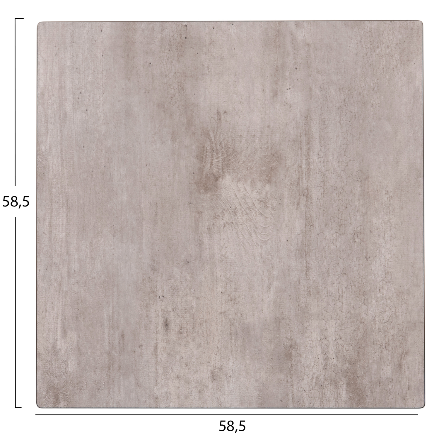 ΕΠΙΦΑΝΕΙΑ ΤΡΑΠΕΖΙΟΥ HPL ΤΕΤΡΑΓΩΝΗ CEMENT COMPACT 58.5X58.5X1.5εκ ...
