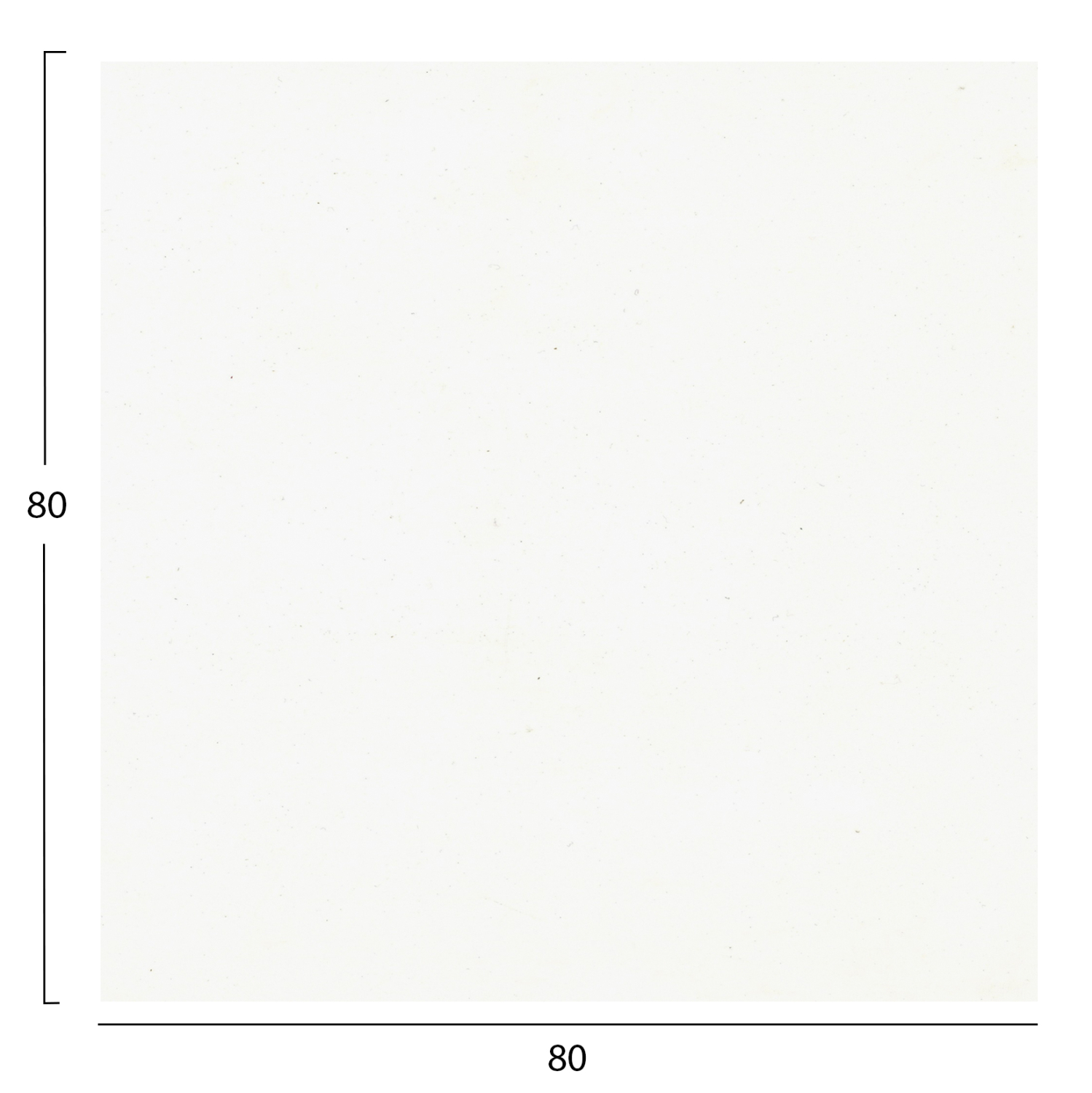 ΕΠΙΦΑΝΕΙΑ ΤΡΑΠΕΖΙΟΥ ΤΕΤΡΑΓΩΝΗ HPL ΛΕΥΚΗ 80x80εκ - ΠανOikos