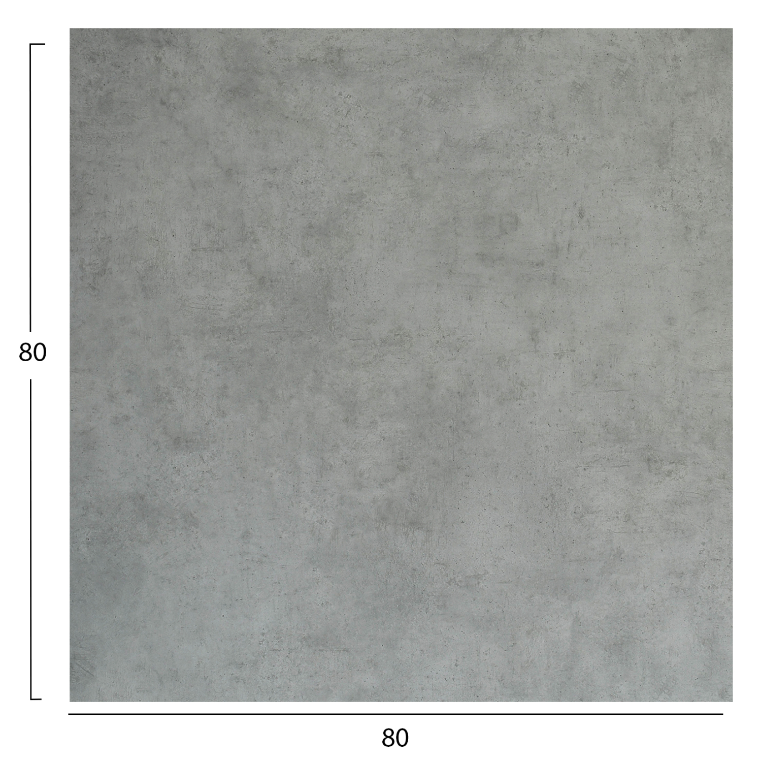 ΕΠΙΦΑΝΕΙΑ ΤΡΑΠΕΖΙΟΥ ΤΕΤΡΑΓΩΝΗ HPL CEMENT 80x80εκ - ΠανOikos